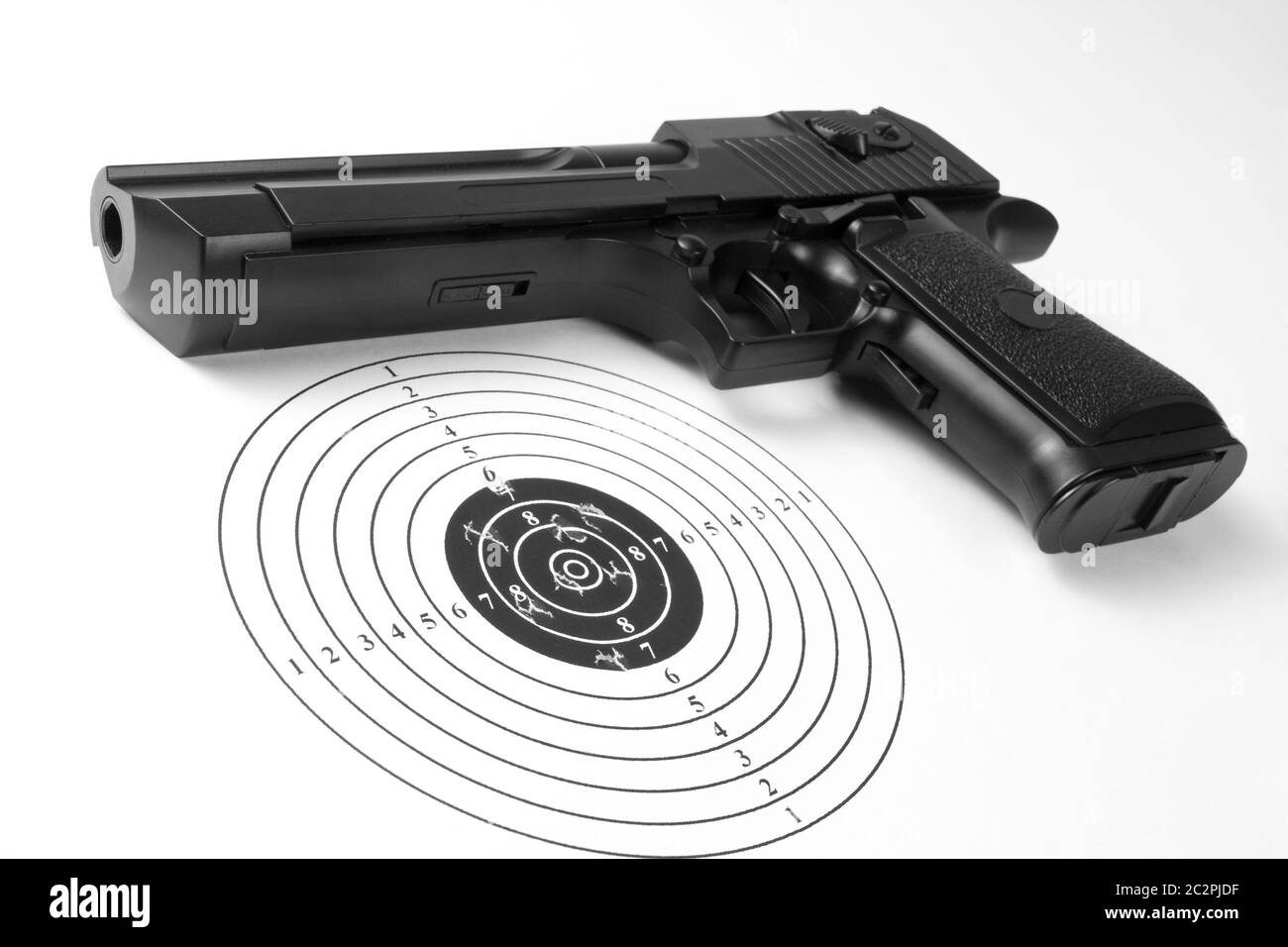 Sniper bullet holes Black and White Stock Photos & Images - Alamy