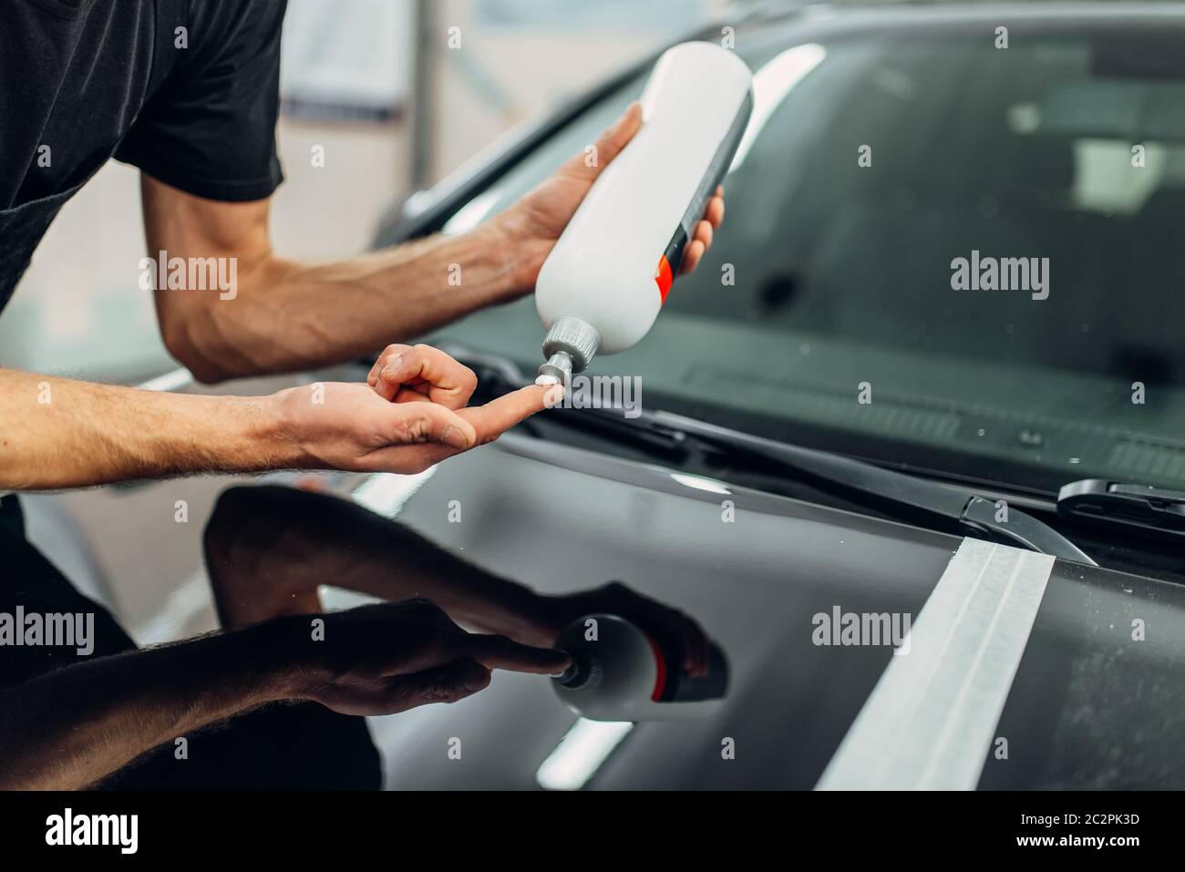 Detailing A Car Person