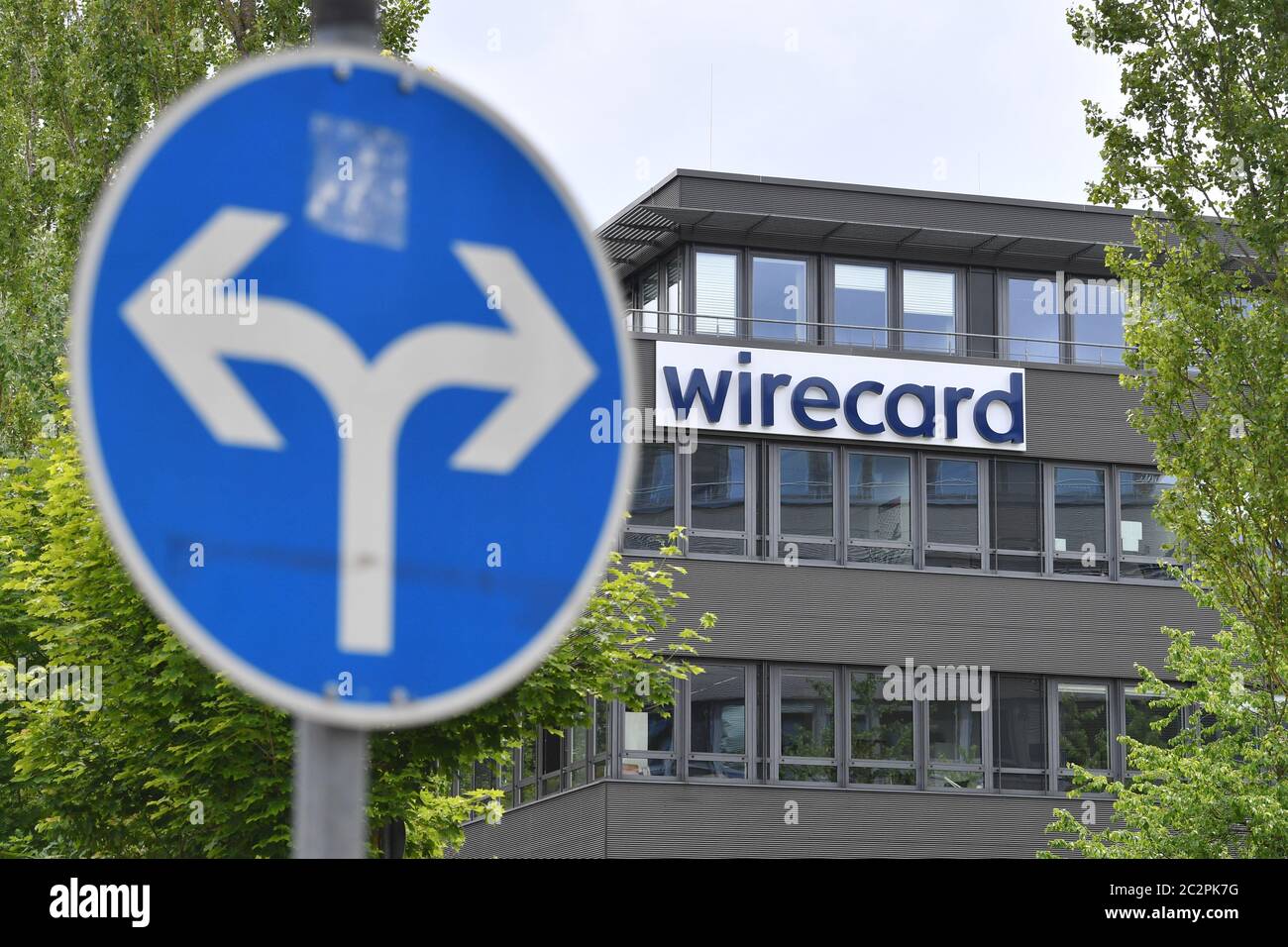 Aschheim Dorafter, Deutschland. 18th June, 2020. Payment processor ...