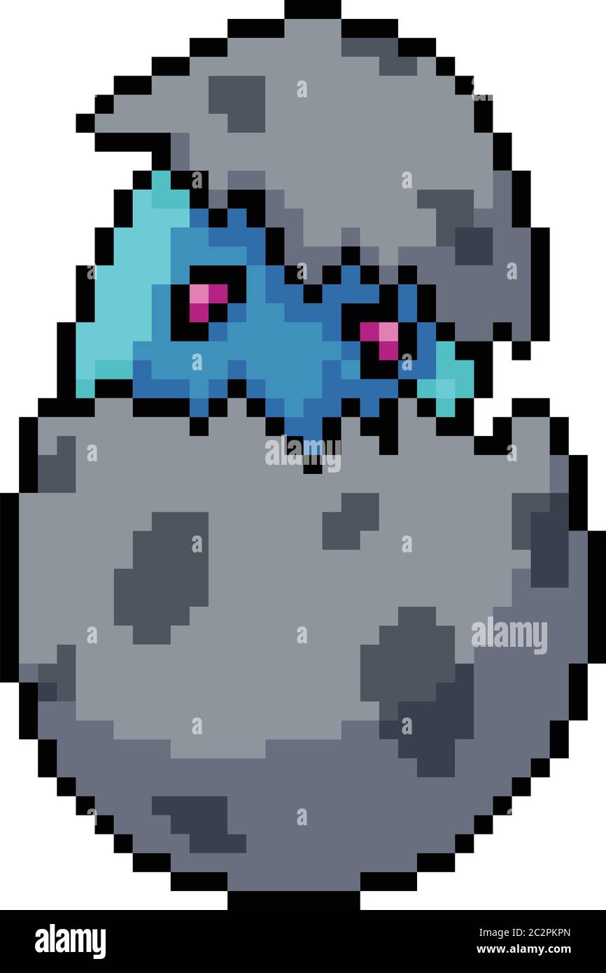 Minecraft Egg Pixel Art