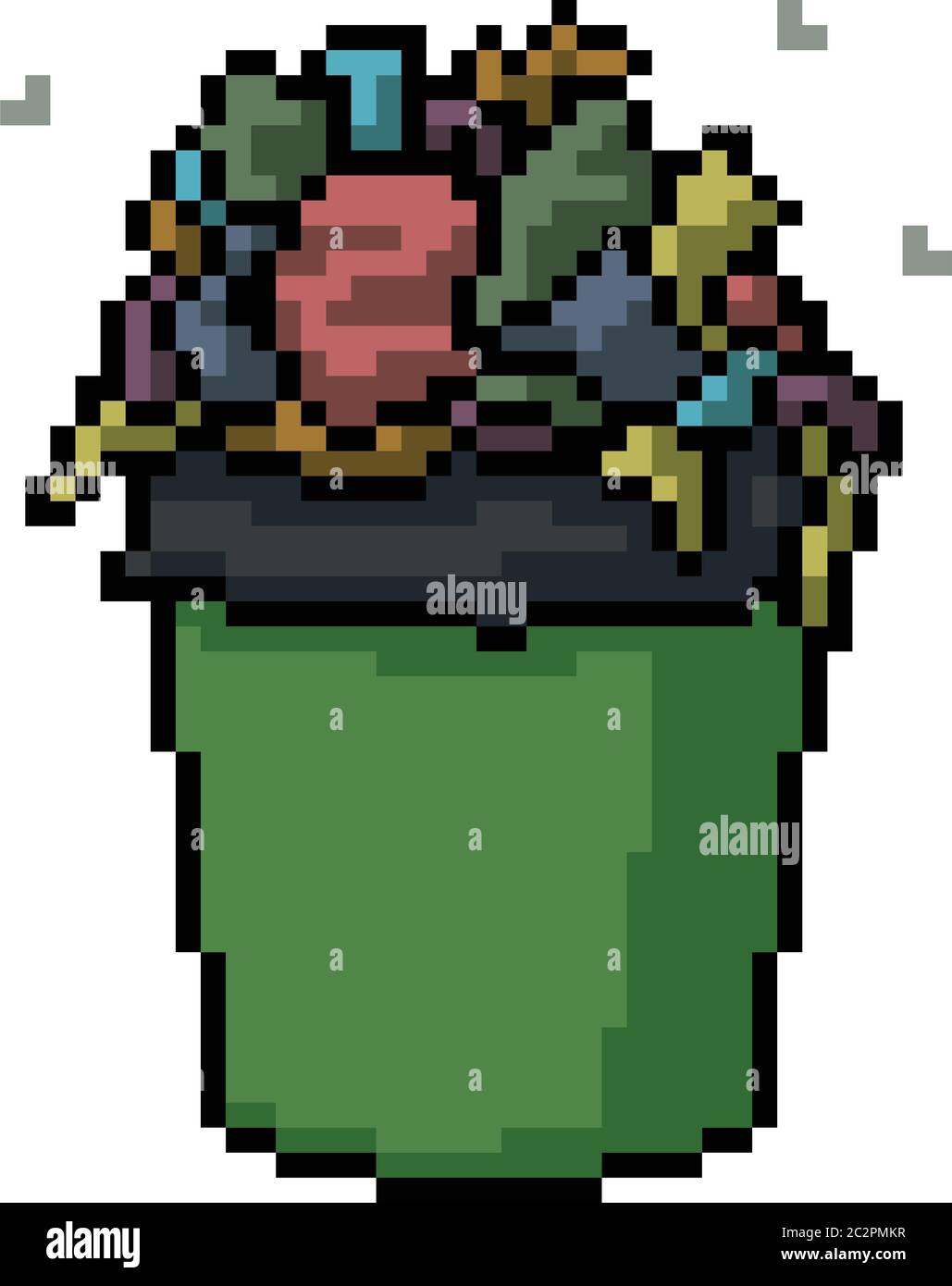 Garbage art Stock Vector Images - Alamy