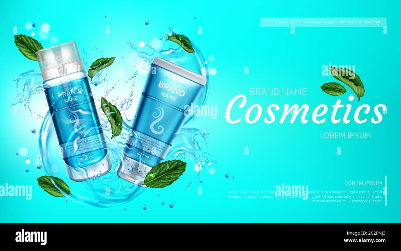 Cosmetics ad hi-res stock photography and images - Alamy
