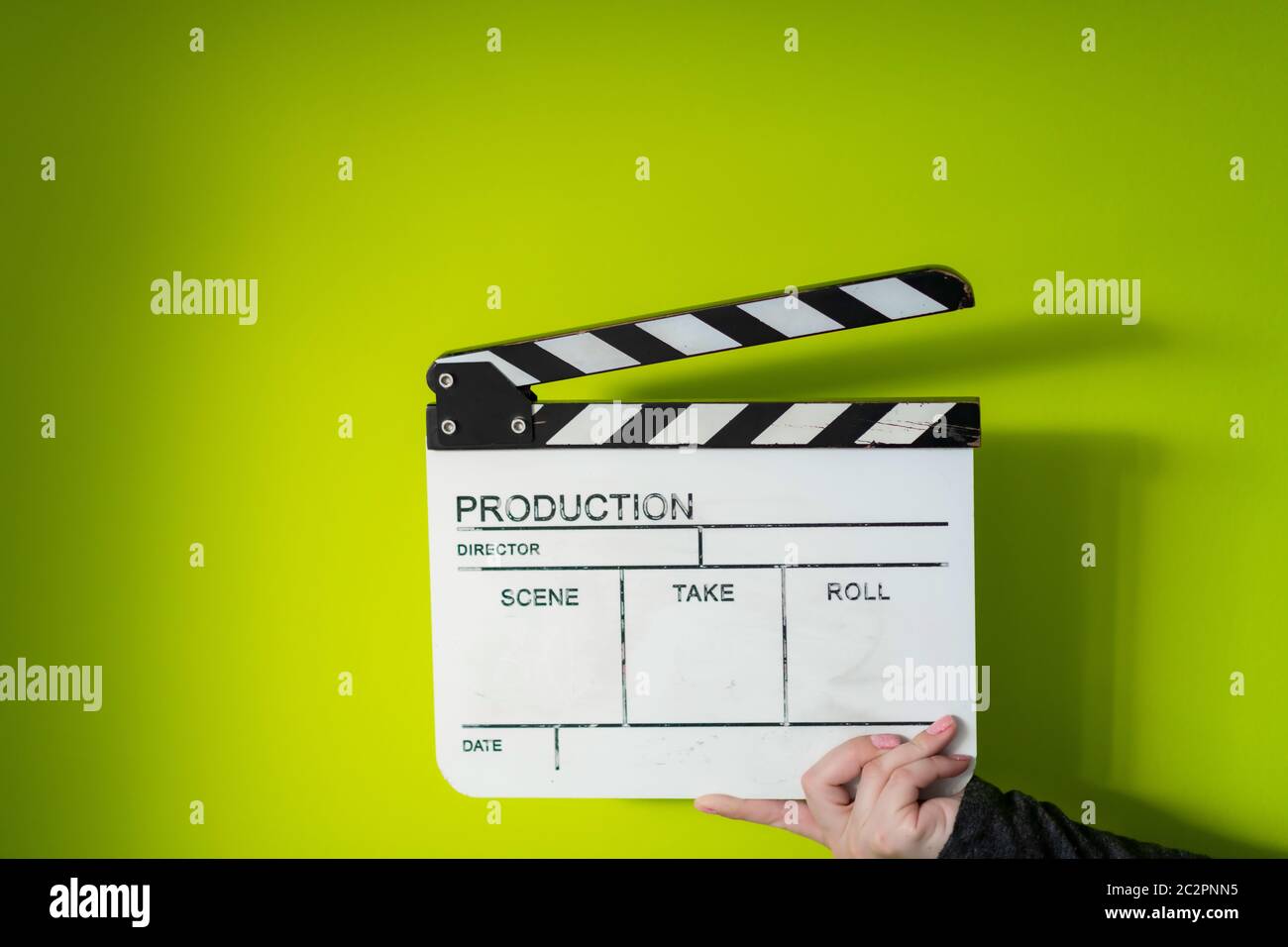 Movie scene green screen hi-res stock photography and images - Alamy
