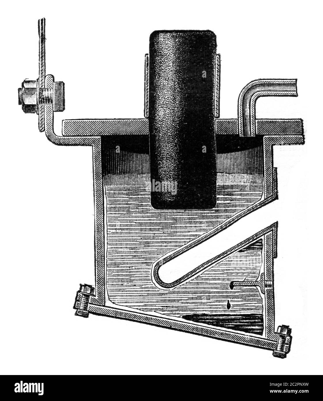 Apparatus for the preparation of alkaline earth metals by electrolysis ...