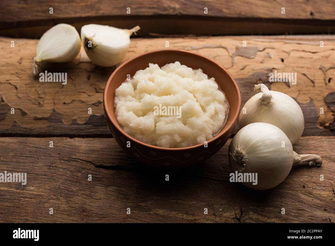 White Onion Puree or Safed Pyaj ka Paste, important food ingradient ...