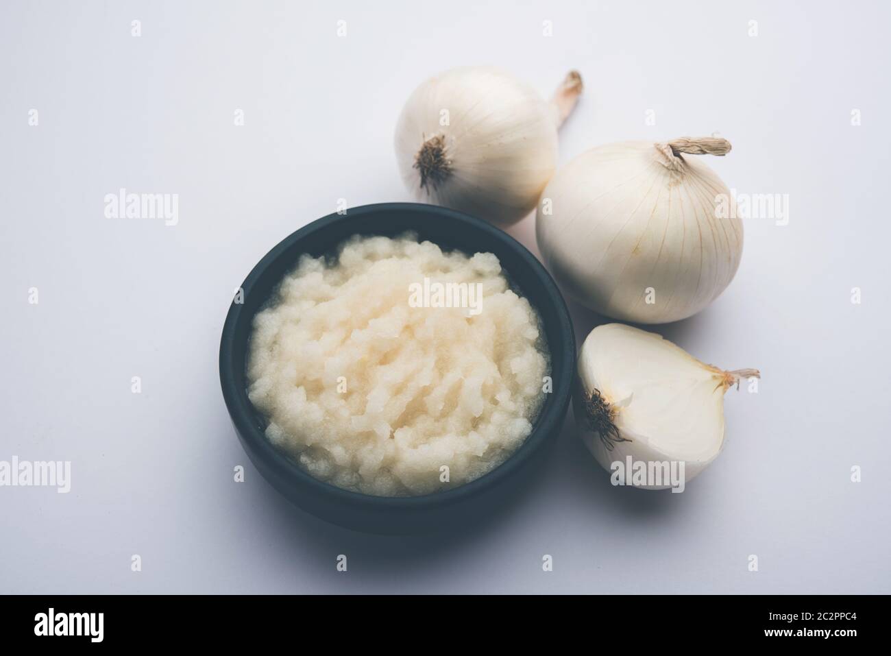 White Onion Puree or Safed Pyaj ka Paste, important food ingradient ...