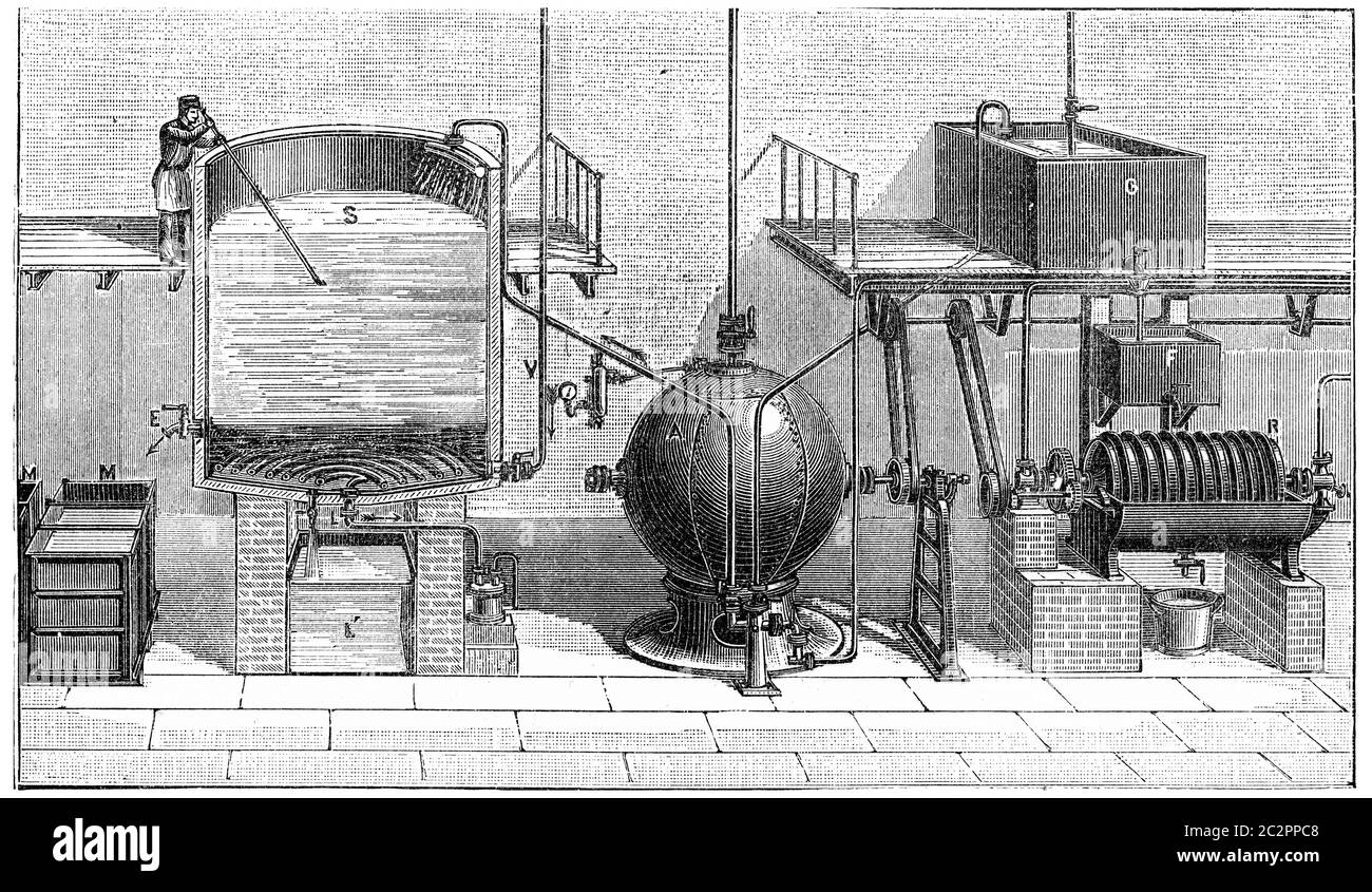 Soap making factory hi-res stock photography and images - Alamy