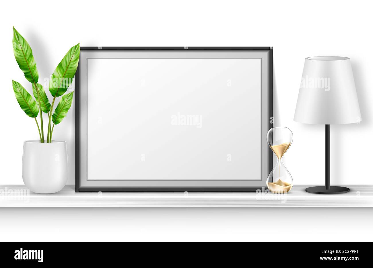 Empty place on office Stock Vector Images - Alamy