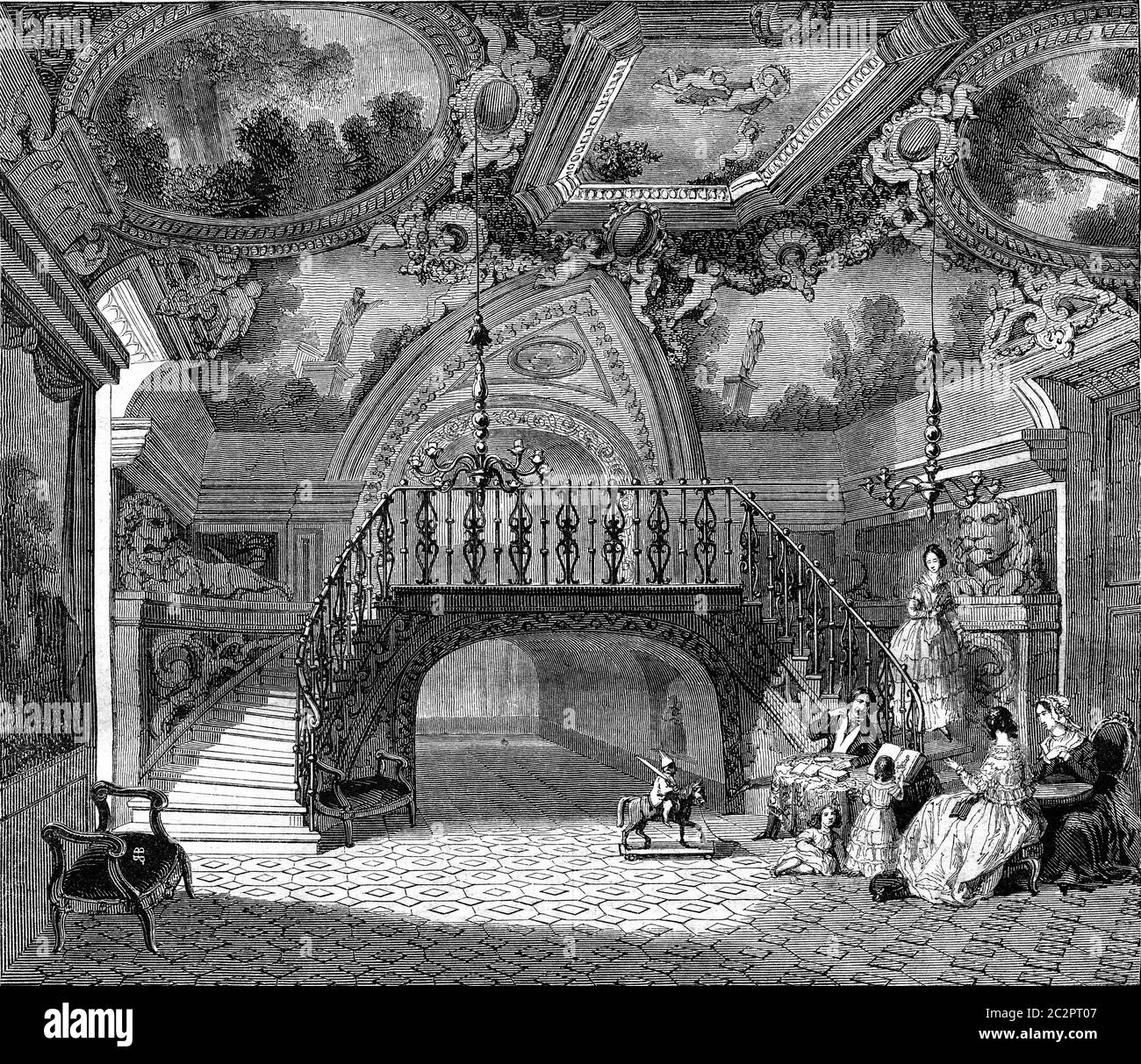 Palazzo borghese palace hi-res stock photography and images - Alamy