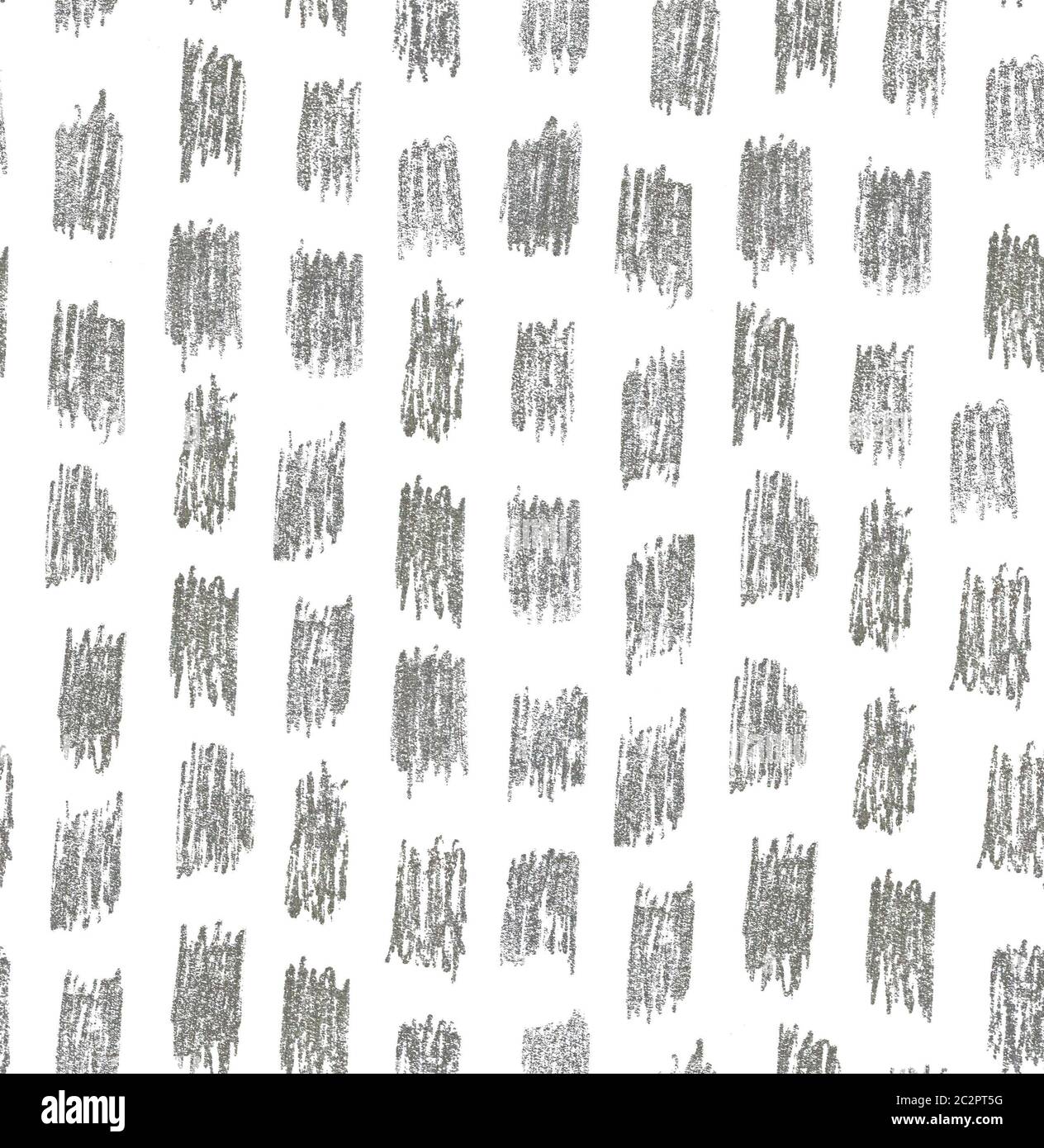 Stripes hand made on white background. Grey strokes seamless pattern ...