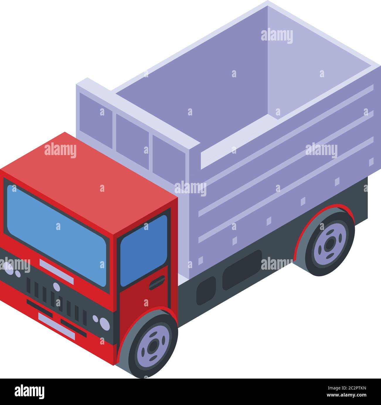 Illustration cartoon tipper truck work Cut Out Stock Images & Pictures ...