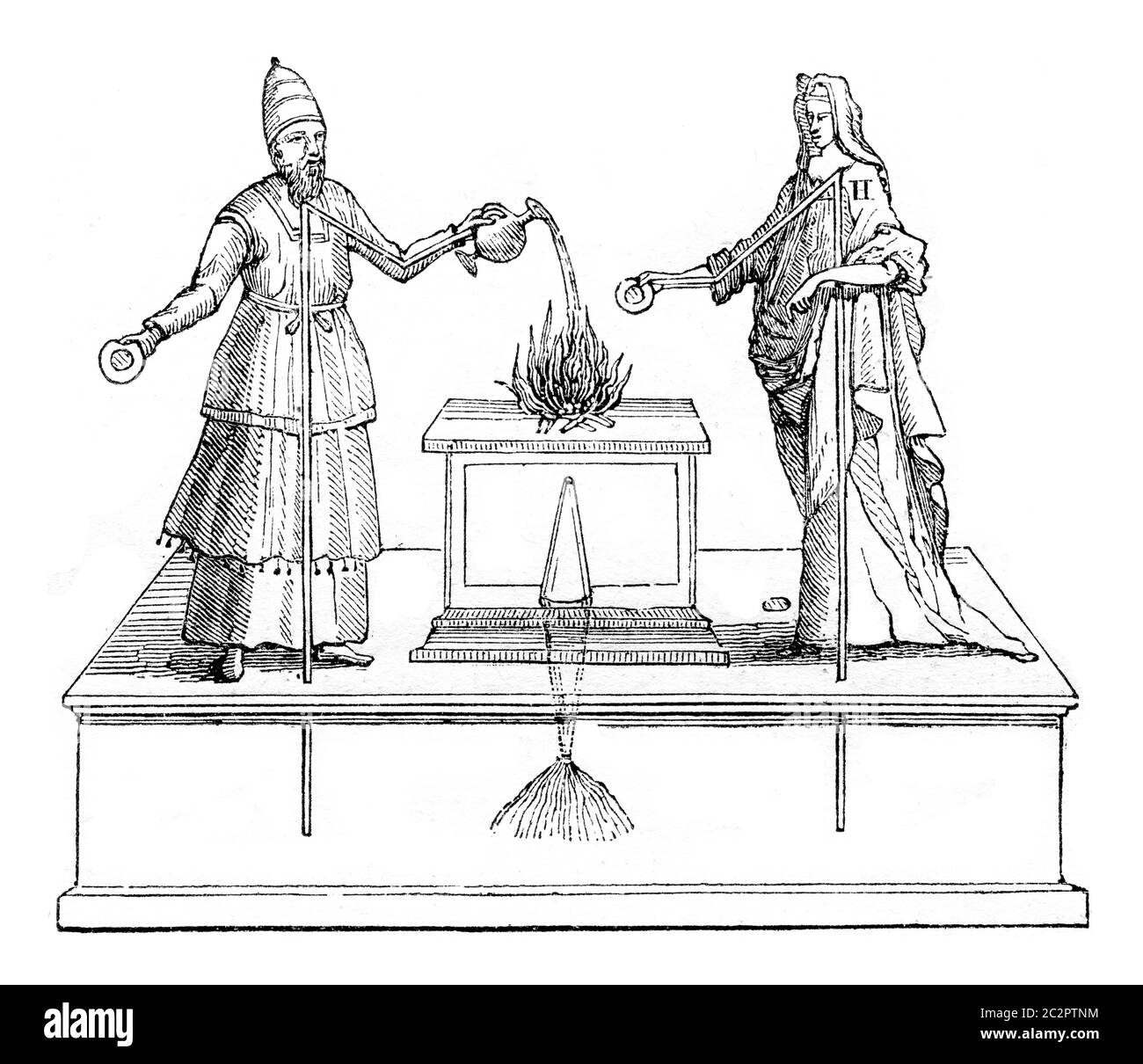 Old automaton robot Black and White Stock Photos & Images - Alamy