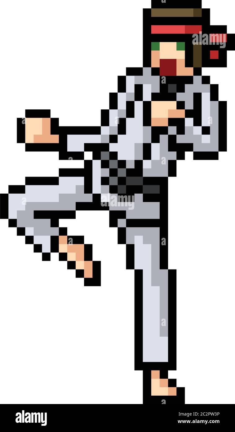 Karate belt isolated Stock Vector Images - Alamy