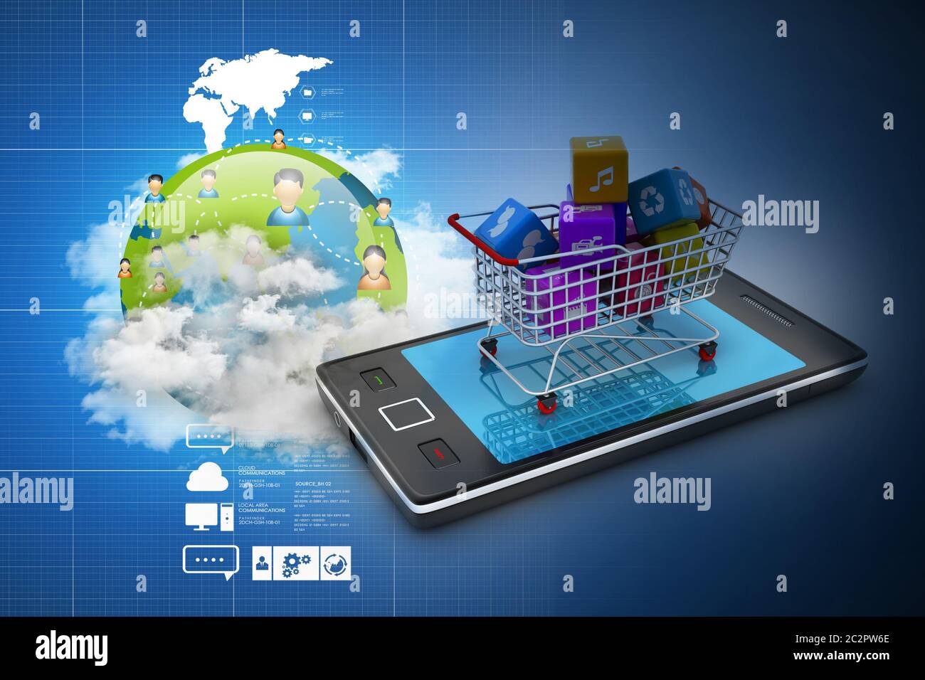 Internet retail concept hi-res stock photography and images - Alamy