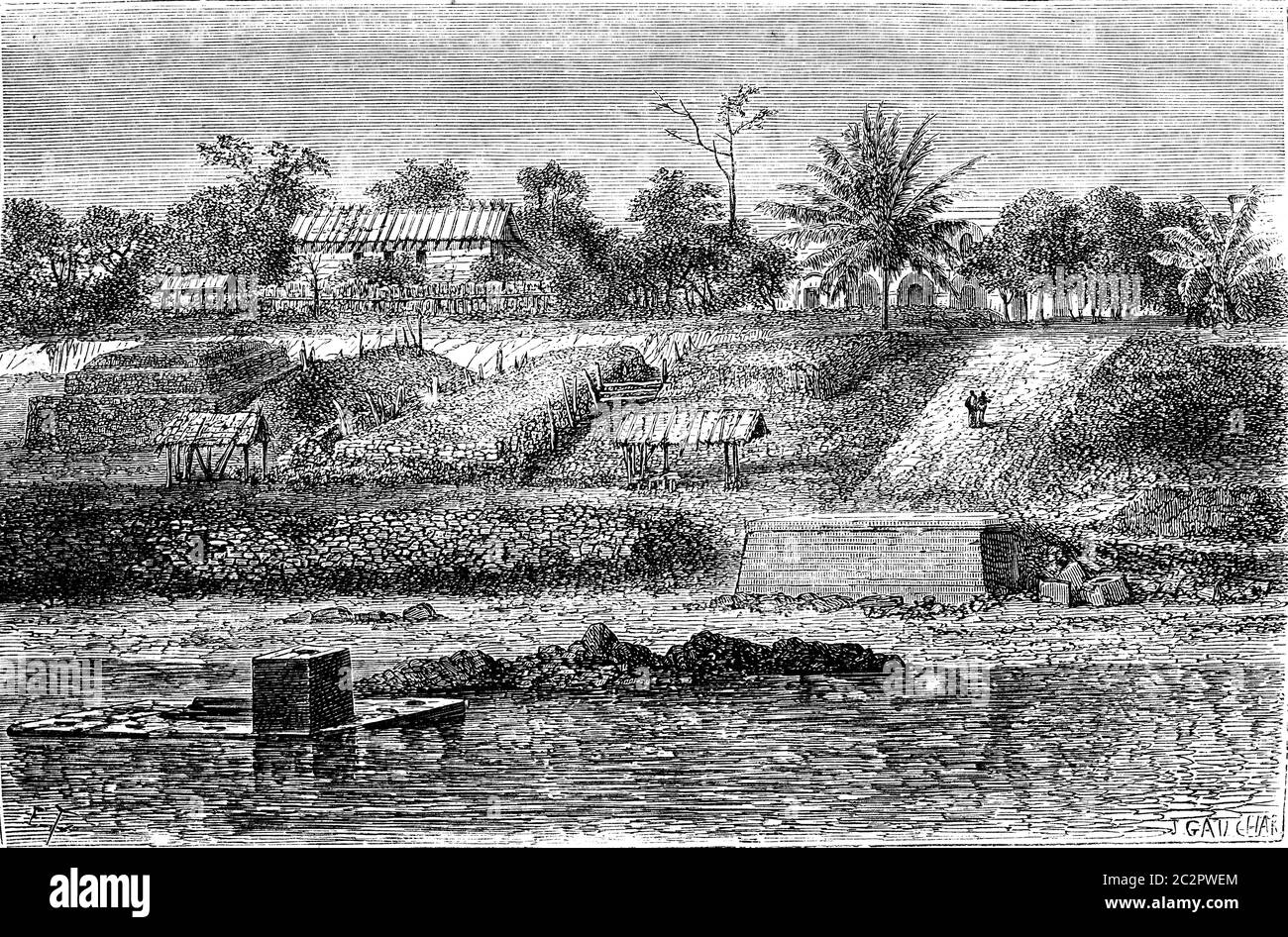 Le tour du monde 1861 Black and White Stock Photos & Images - Alamy