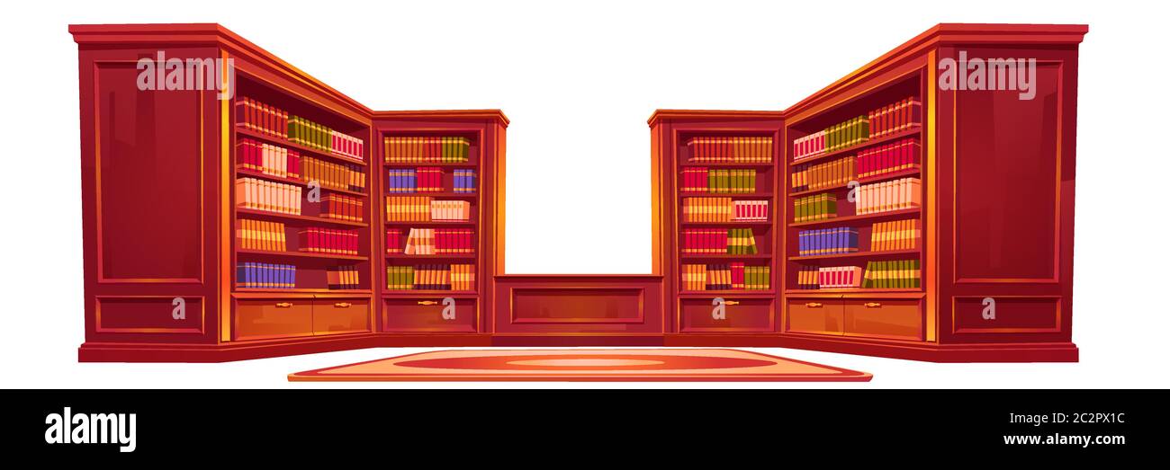 Library vintage reading desk Cut Out Stock Images & Pictures - Alamy