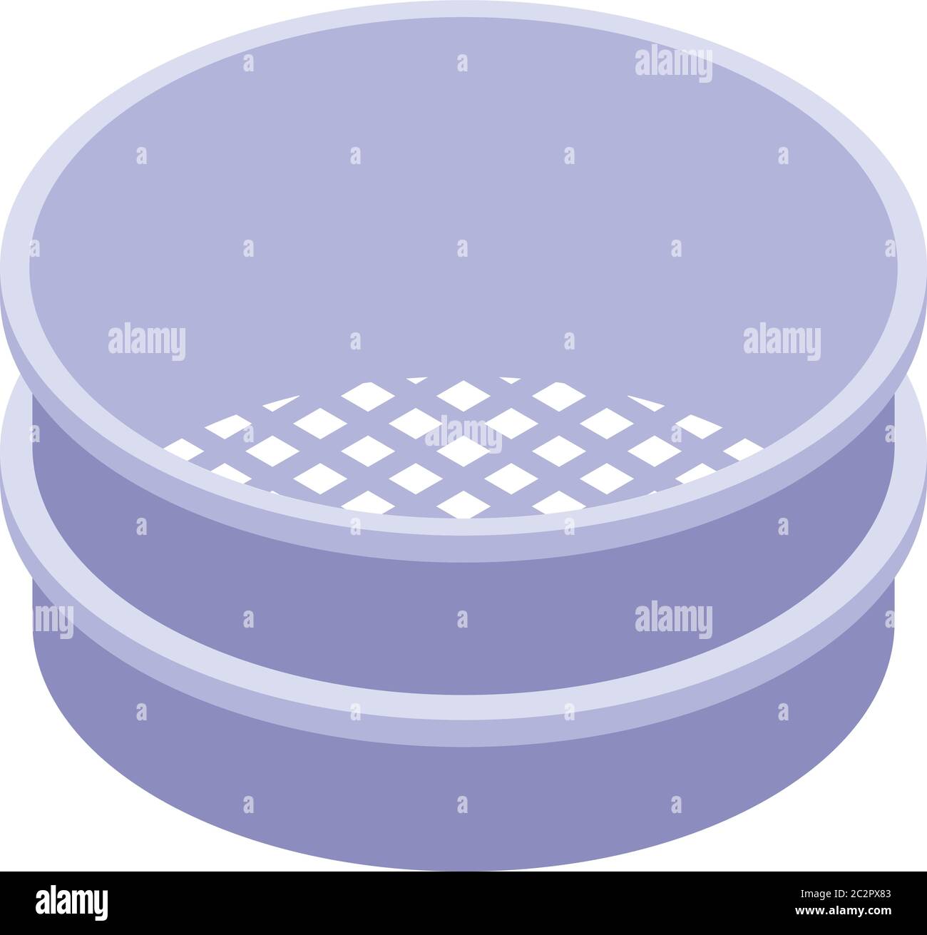 Flour strainer Cut Out Stock Images & Pictures - Alamy