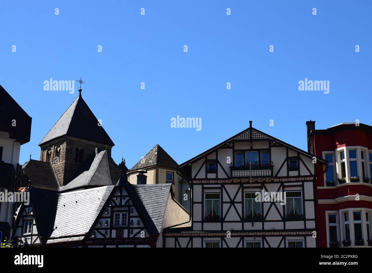 old town Altenahr Stock Photo - Alamy