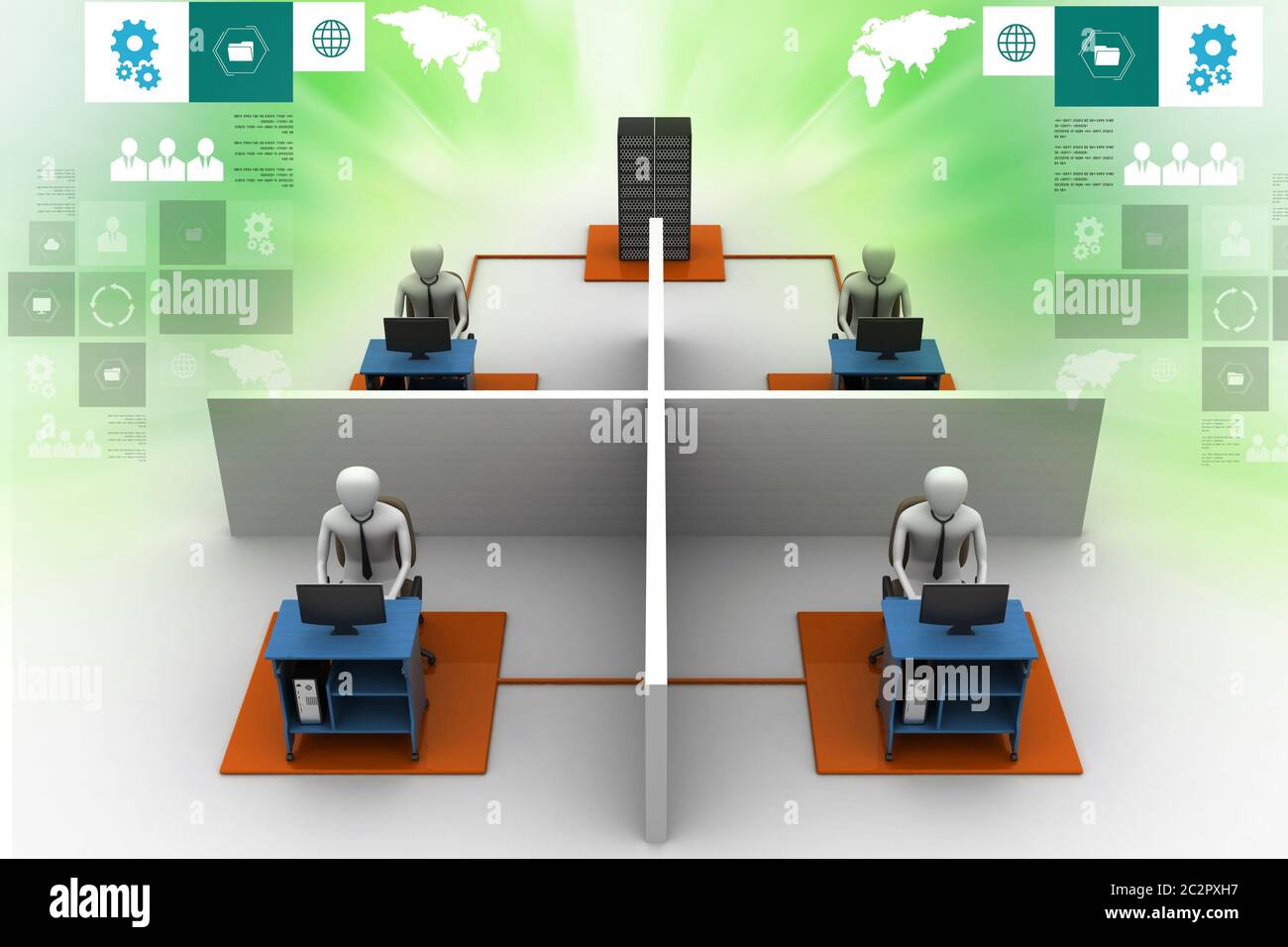 Networking server hi-res stock photography and images - Alamy