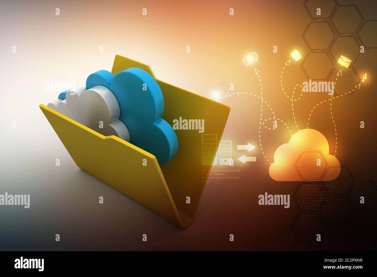 Cloud storage concept Stock Photo - Alamy