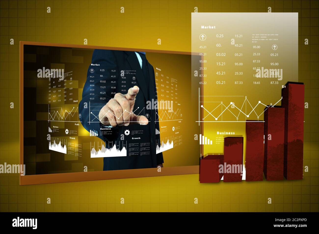 Digital graph hi-res stock photography and images - Alamy