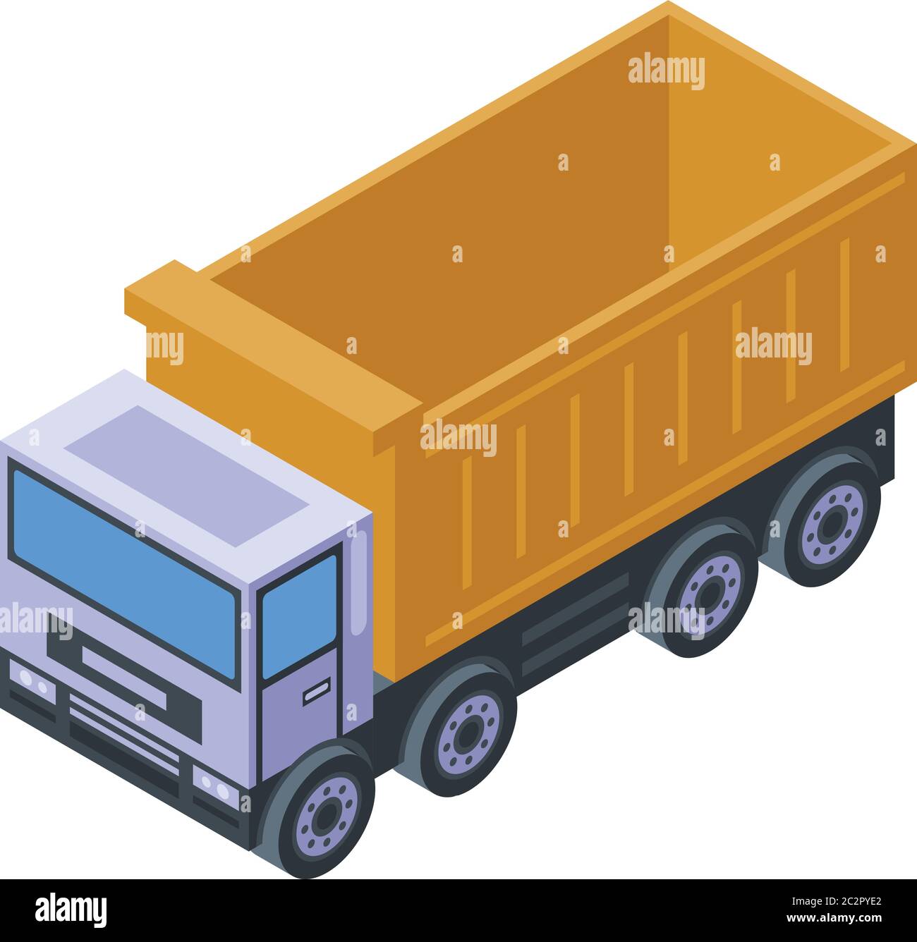 Machine tipper icon, isometric style Stock Vector Image & Art - Alamy