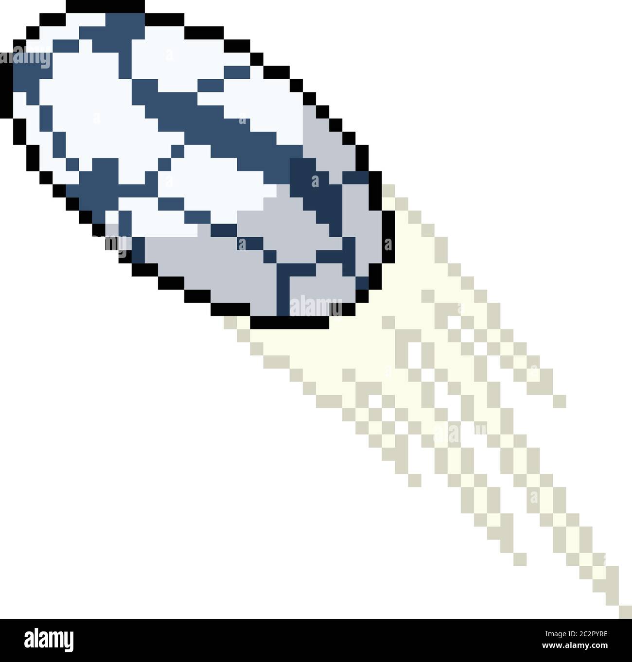 Pixel soccer Stock Vector Images - Alamy