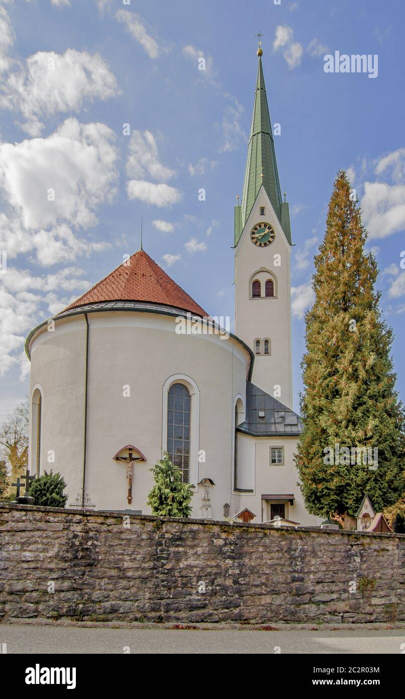 Parish Church St. Blasius Weiler i. Allgäu Stock Photo - Alamy