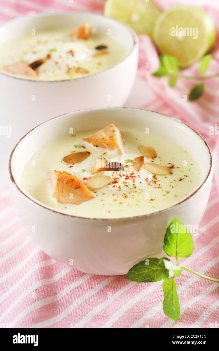Thai Fish Soup Stock Photo - Alamy