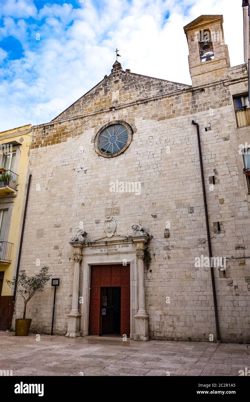 Church of St. Anna. Bari. Puglia. Italy Stock Photo - Alamy