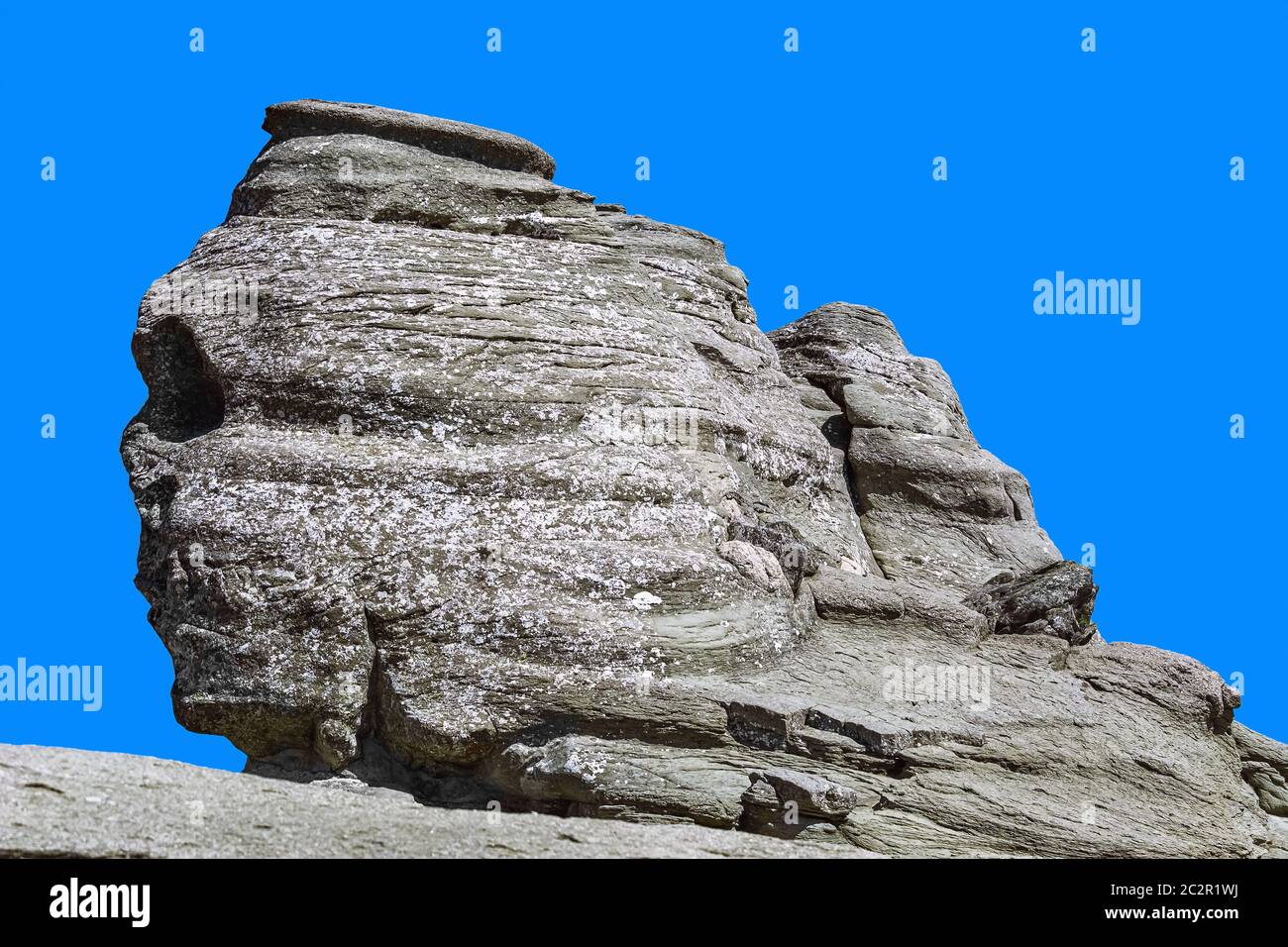 Romanian Sphinx - Natural Rock Formation Stock Photo - Alamy