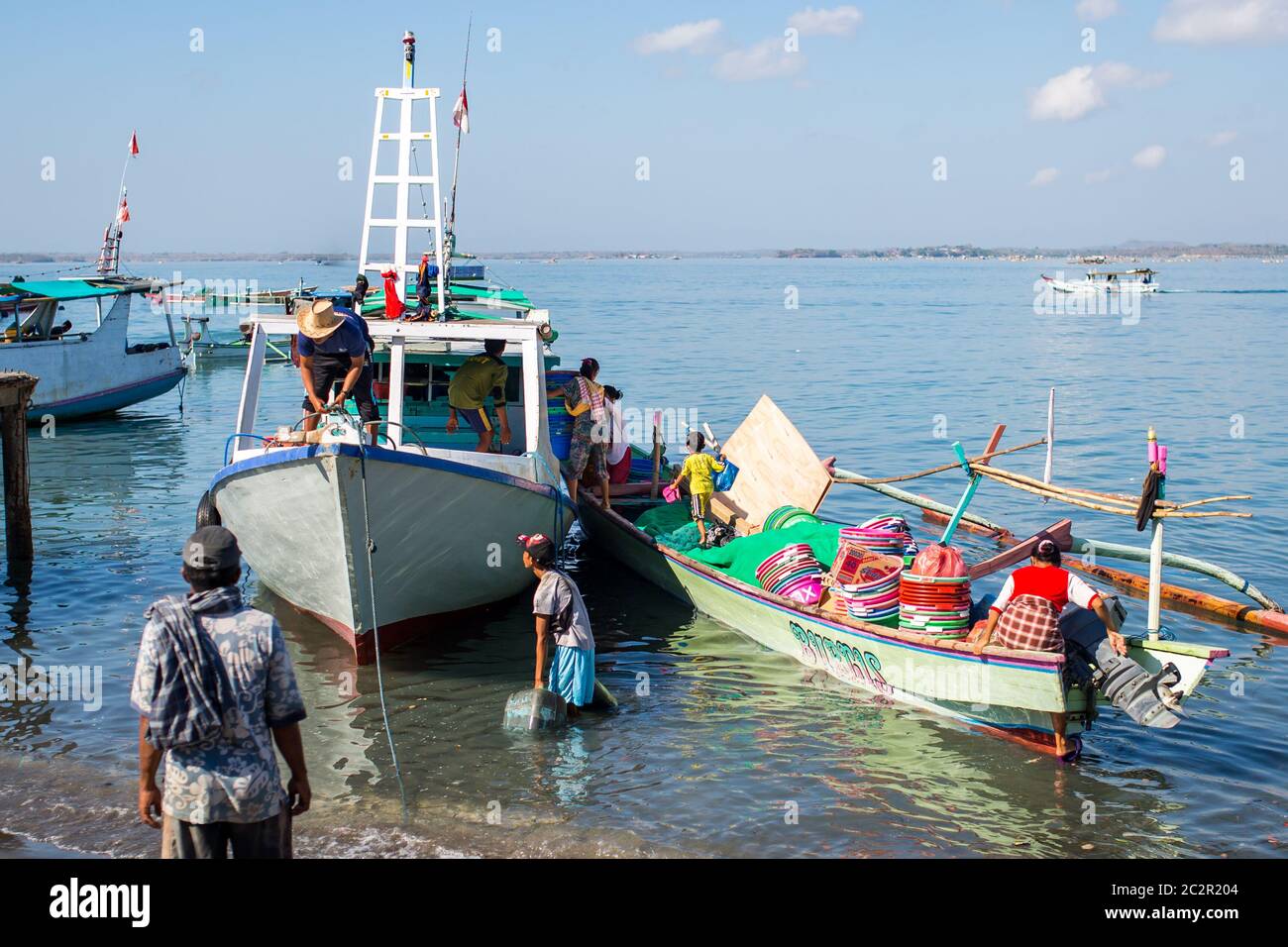 Tanjung luar fish market hi-res stock photography and images - Alamy