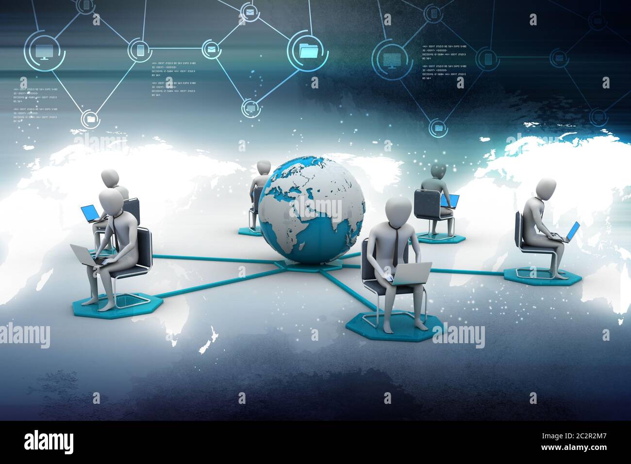 Networking globe hi-res stock photography and images - Alamy