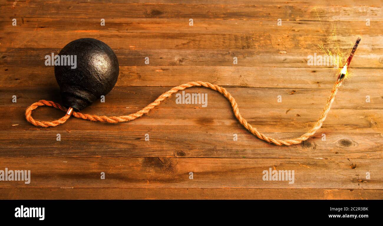 old round bomb Stock Photo - Alamy
