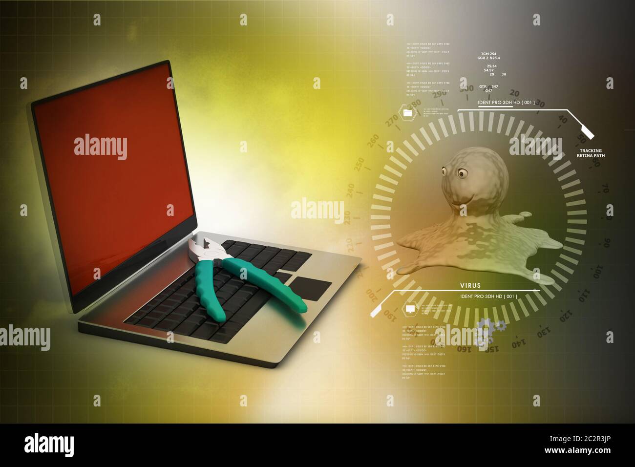 computer repair service concept Stock Photo - Alamy