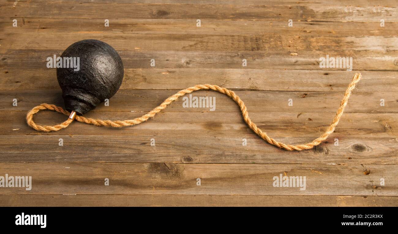 old round bomb Stock Photo - Alamy