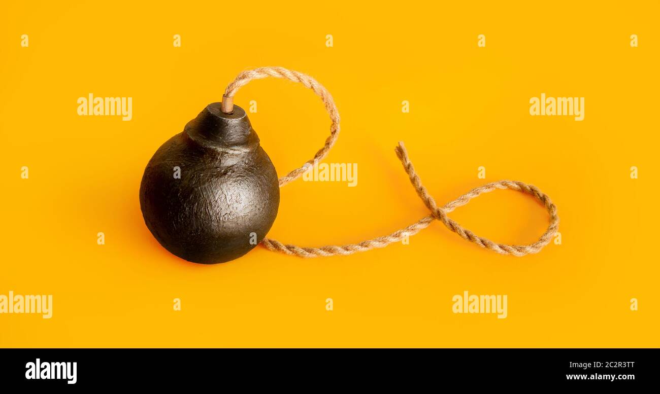 old round bomb Stock Photo - Alamy