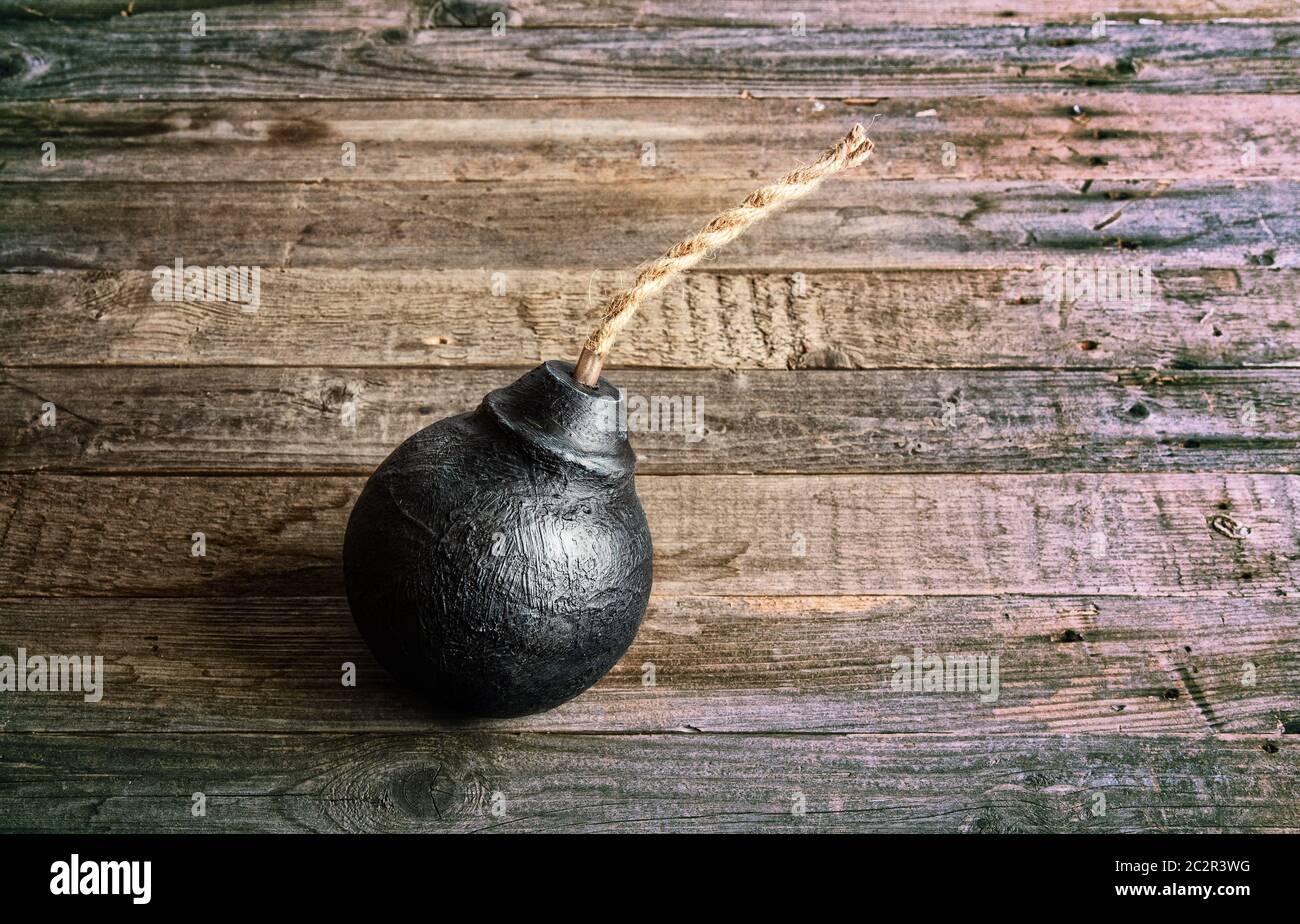 old round bomb Stock Photo - Alamy