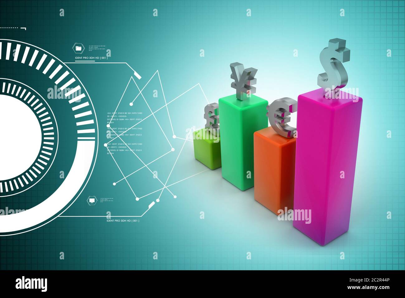 Graph pound sign hi-res stock photography and images - Alamy