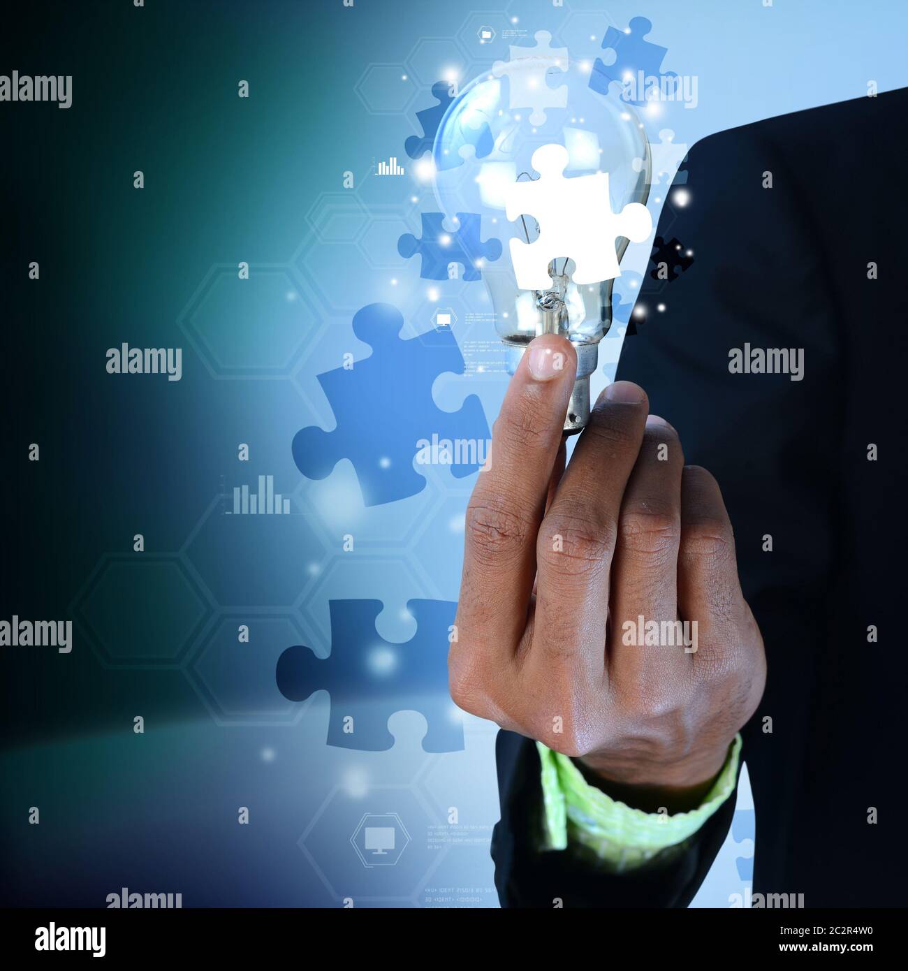 Energy efficiency concept hand hi-res stock photography and images - Alamy