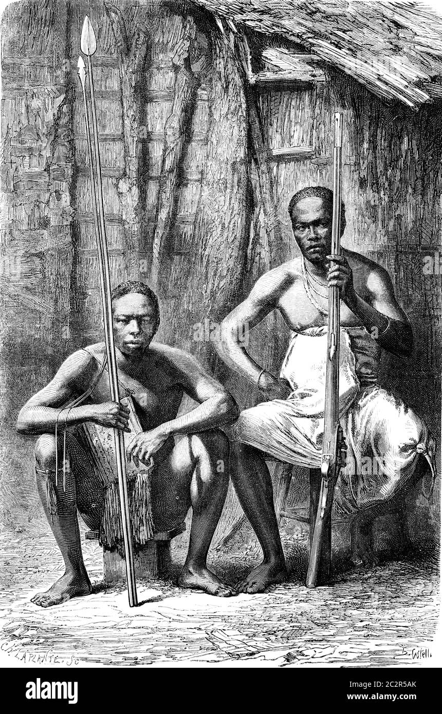 Bantu art Black and White Stock Photos & Images - Alamy
