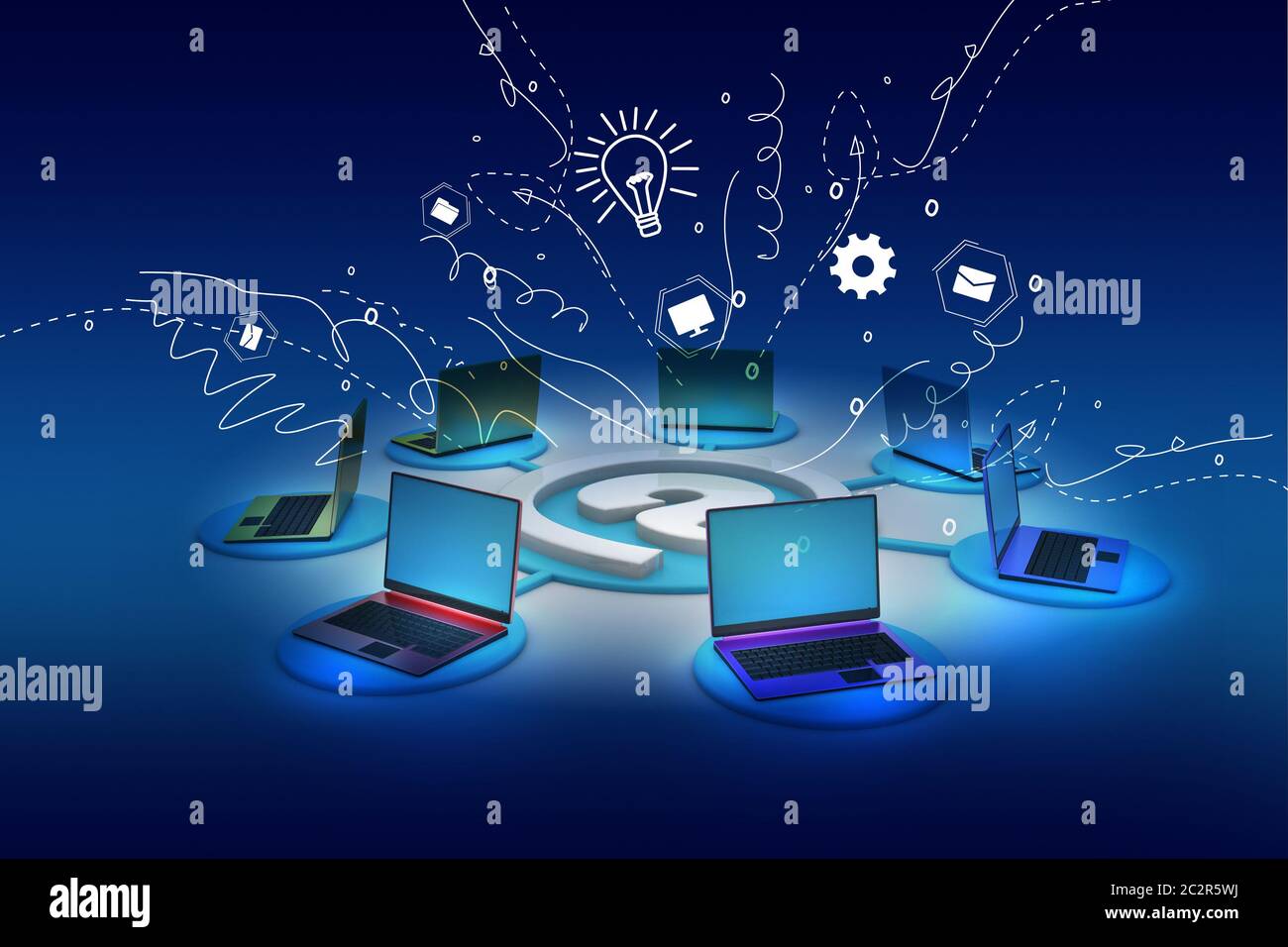 Computer network hi-res stock photography and images - Alamy