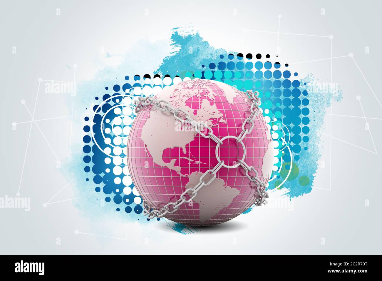 Chain map hi-res stock photography and images - Alamy