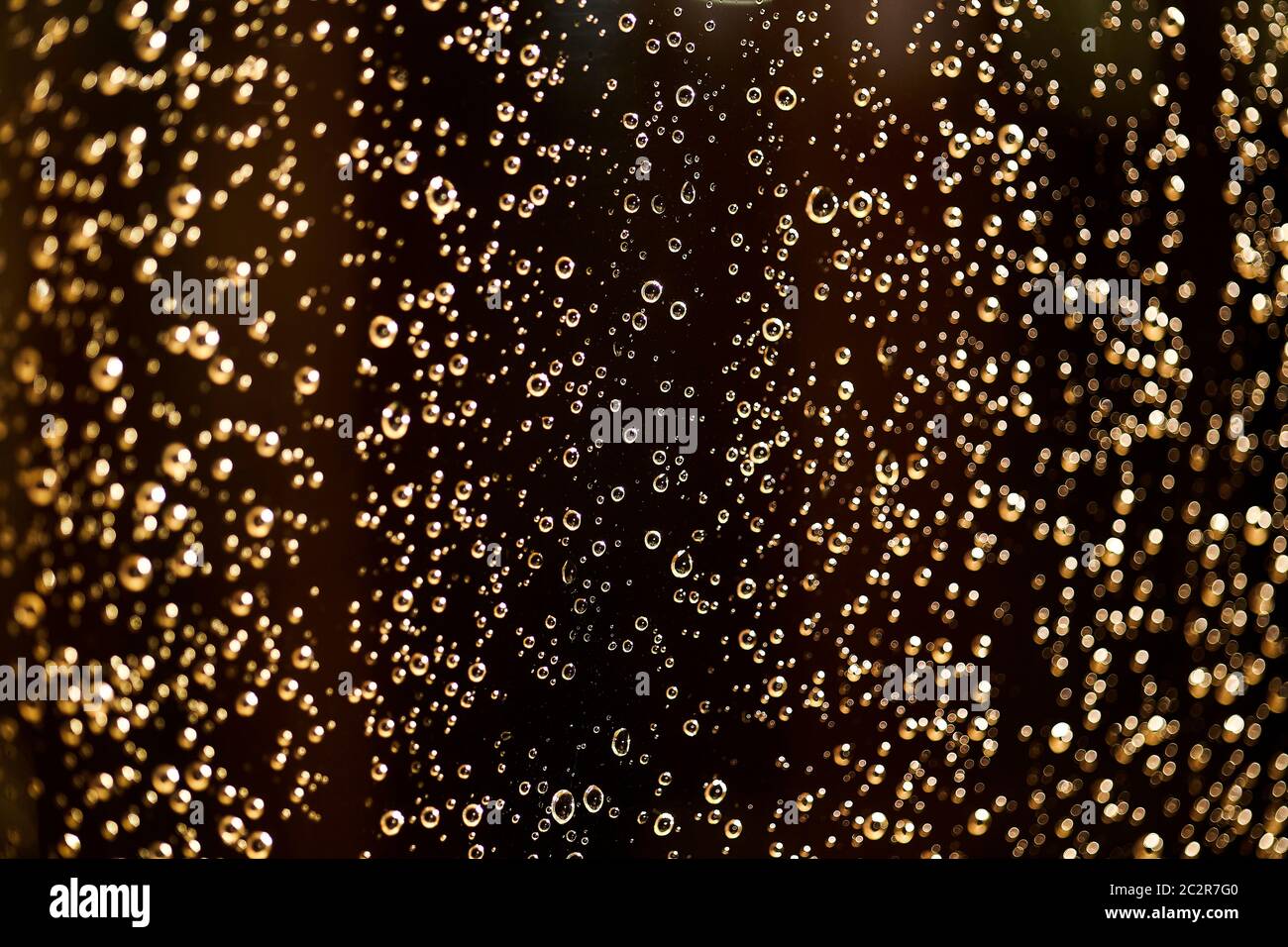 Texture of water drops resting on a window pane Stock Photo - Alamy