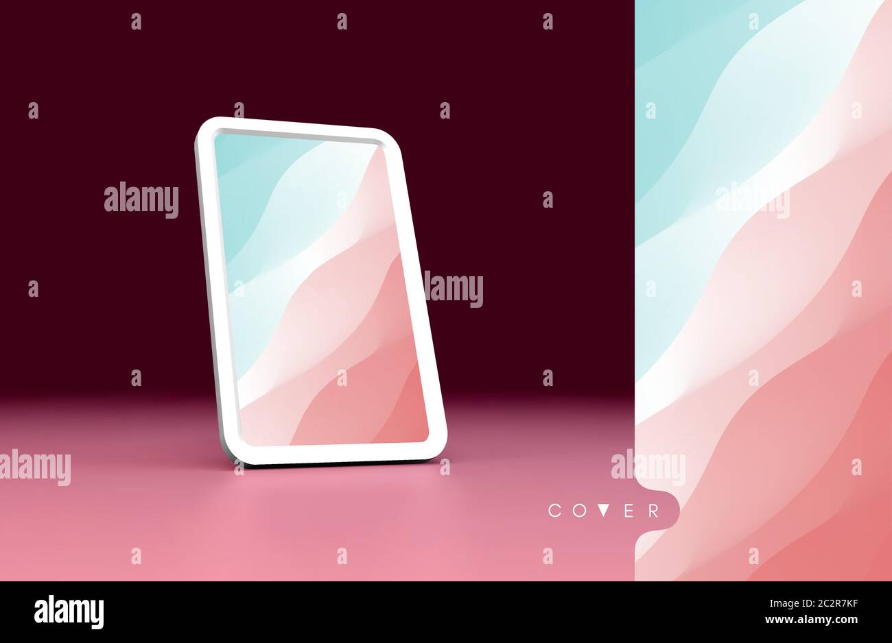 Abstract background with trendy gradients. Vector illustration for ...