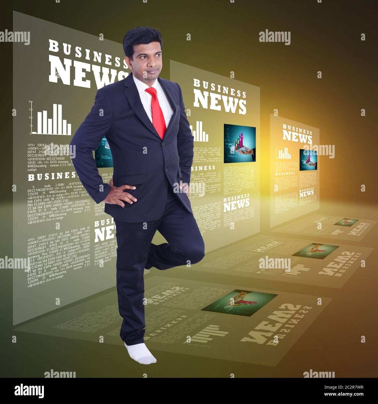 Business news hi-res stock photography and images - Alamy