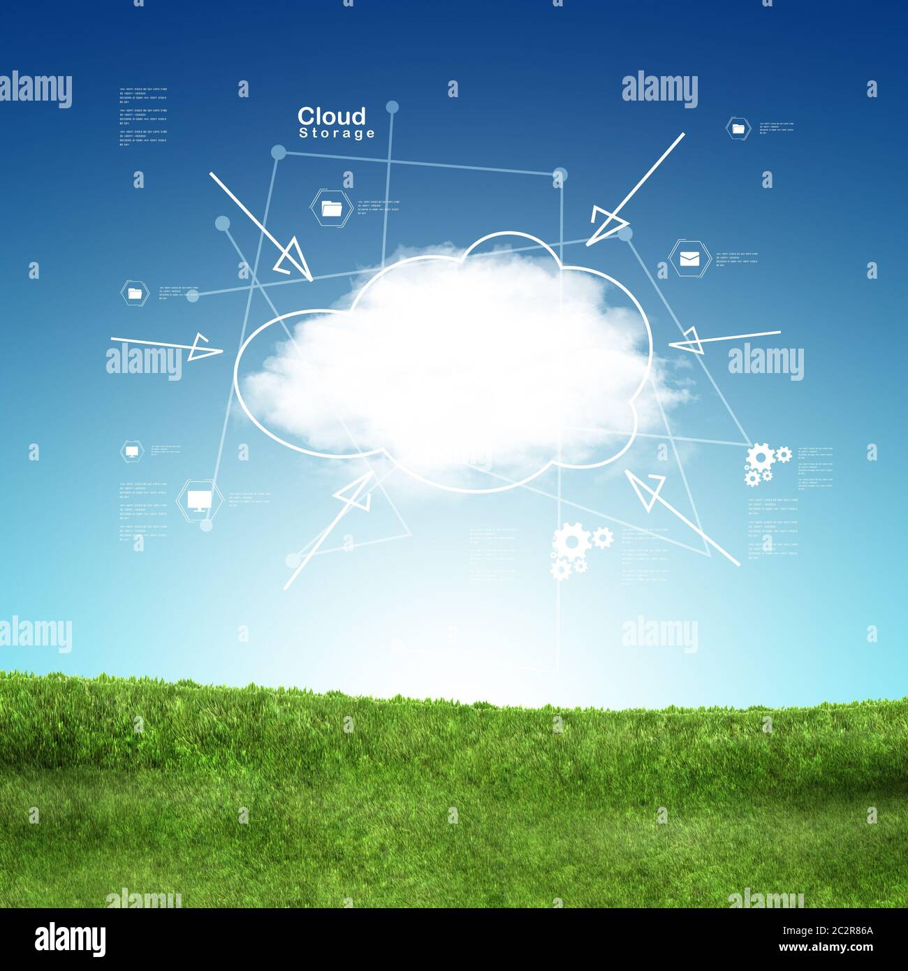Cloud computing concept Stock Photo - Alamy