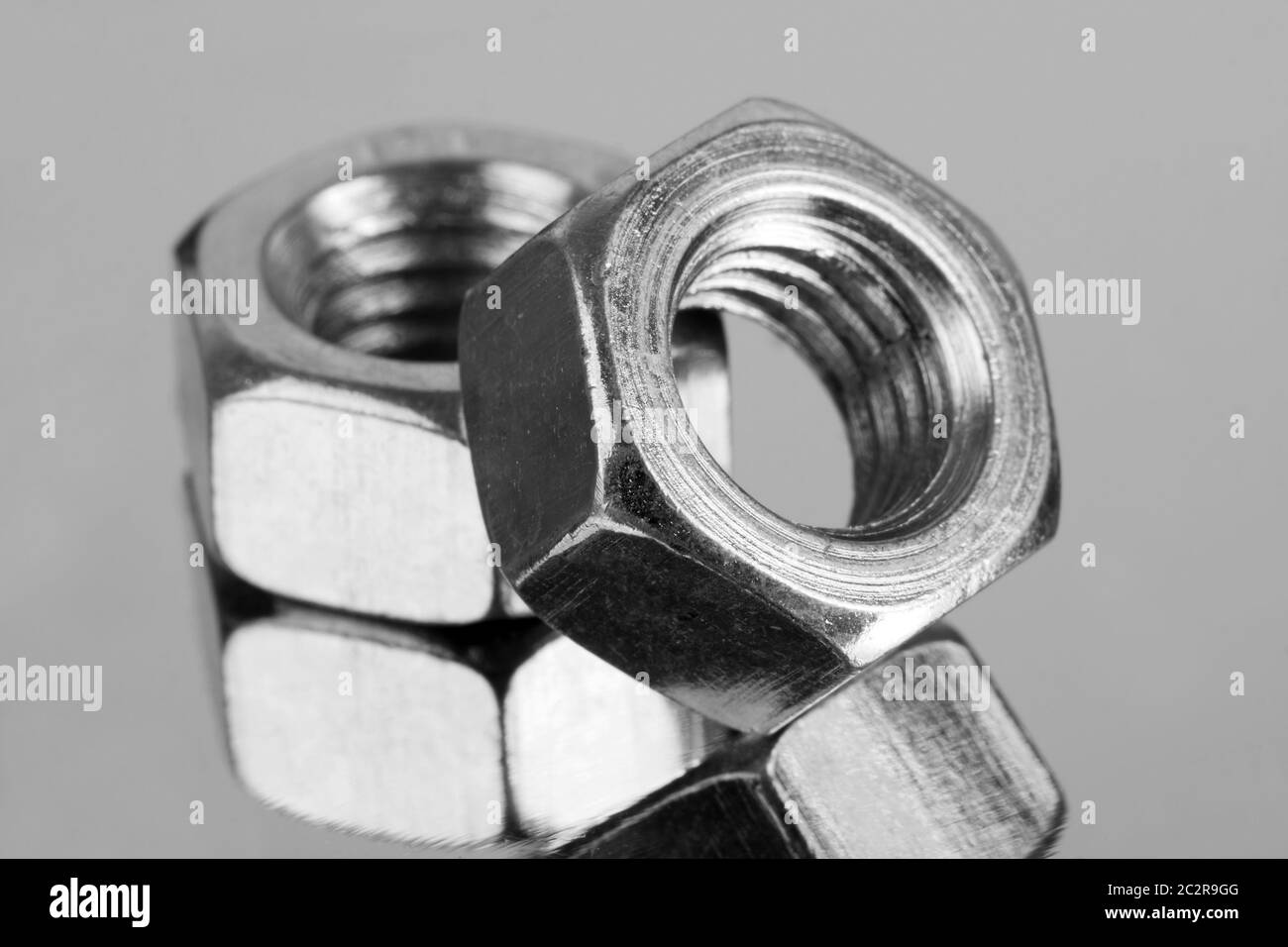 Two nuts Black and White Stock Photos & Images - Alamy