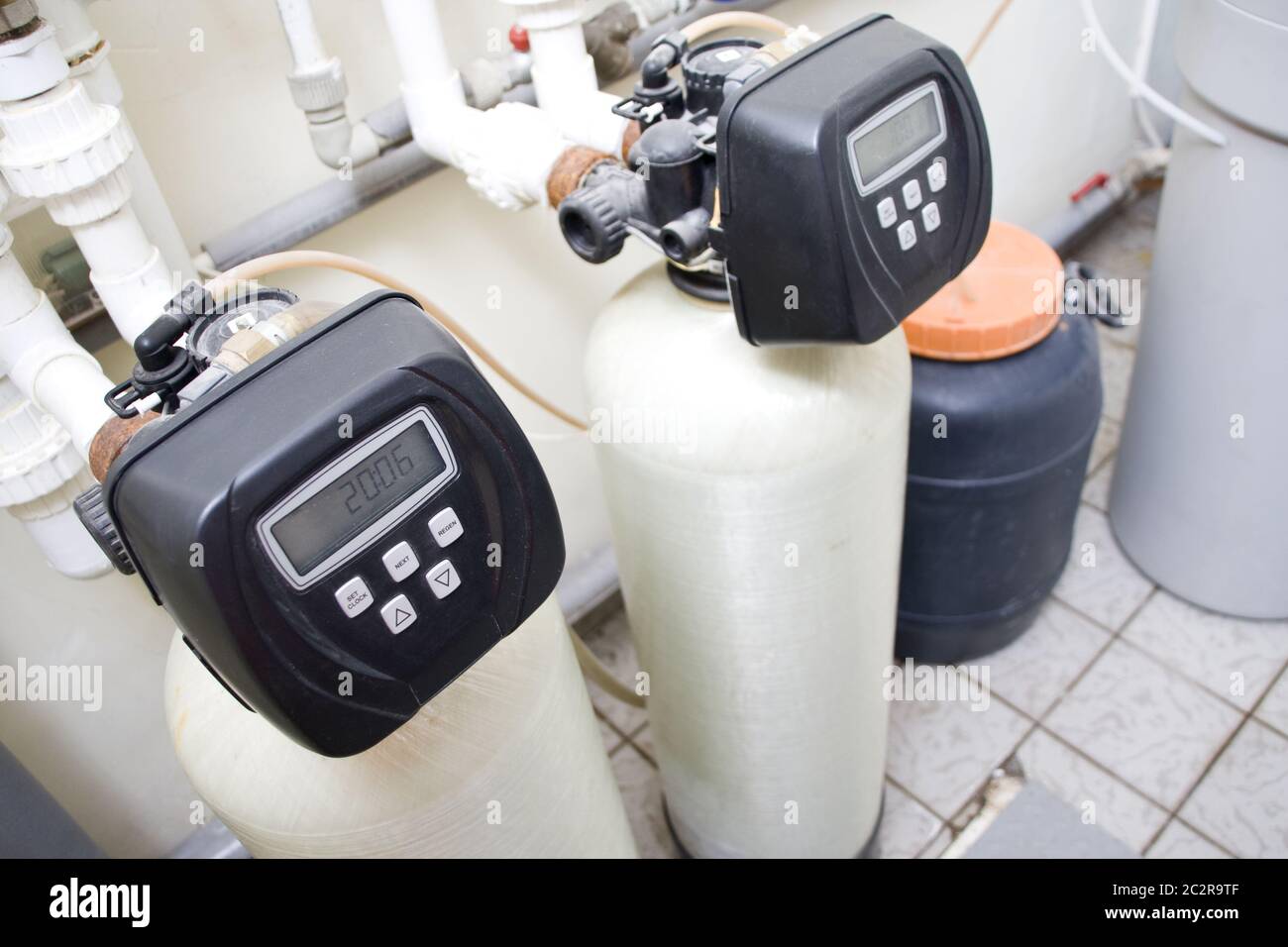 Water filtering system Stock Photo - Alamy