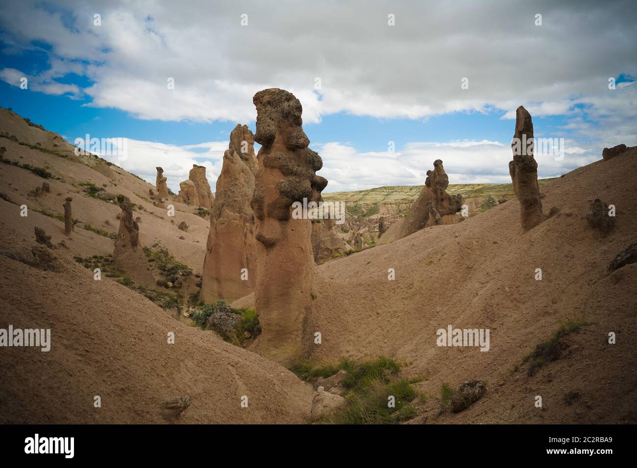 Close-up view to Devrent valley aka valley of imagination, Cappadocia ...
